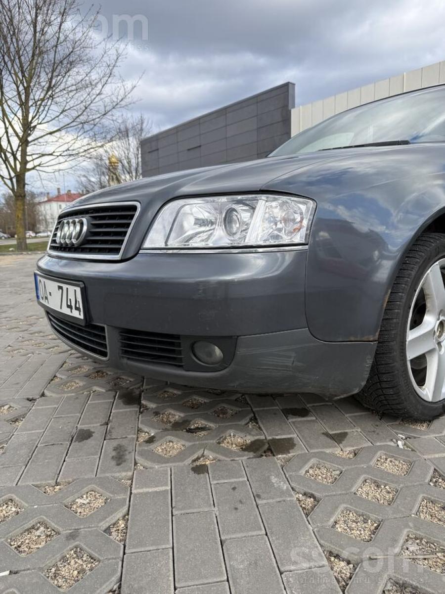 Pelēks Audi A6 2003 Rīga, ar dzinēja tilpumu 1.90 L un nobraukumu 374 tūkst. km par 2000 €, foto 4 vietnē AUTOMOTO.COM.LV