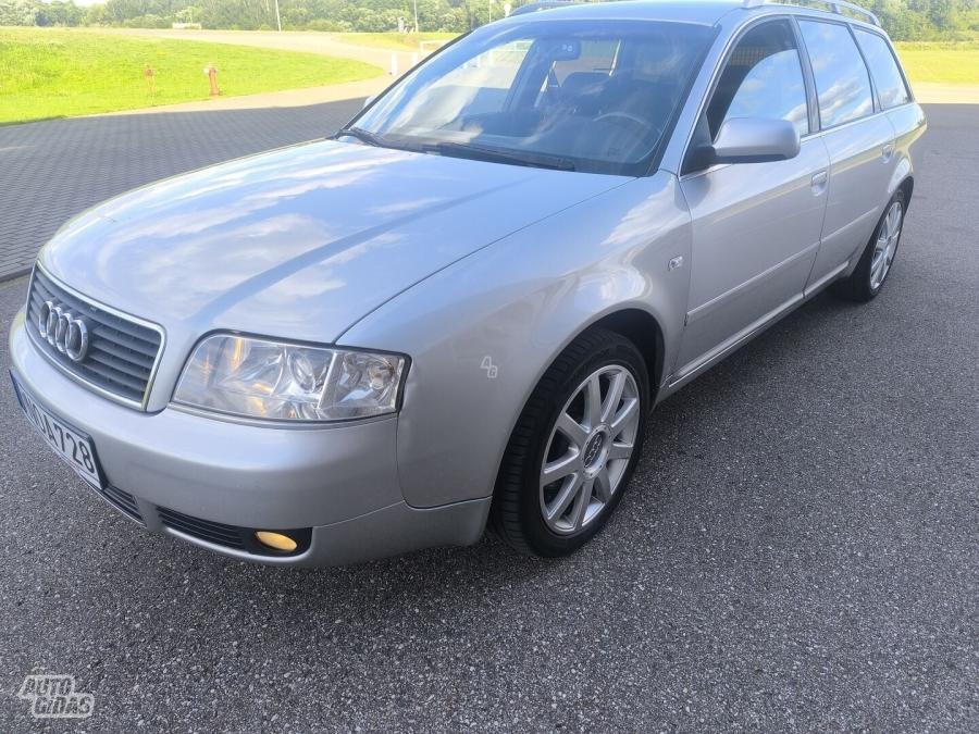 Grey Audi A6 2003 in Vilnius, with an engine capacity of 1.90 L and mileage of 477 thousand km for 2200 €, photo 1 on AUTOMOTO.COM.LV