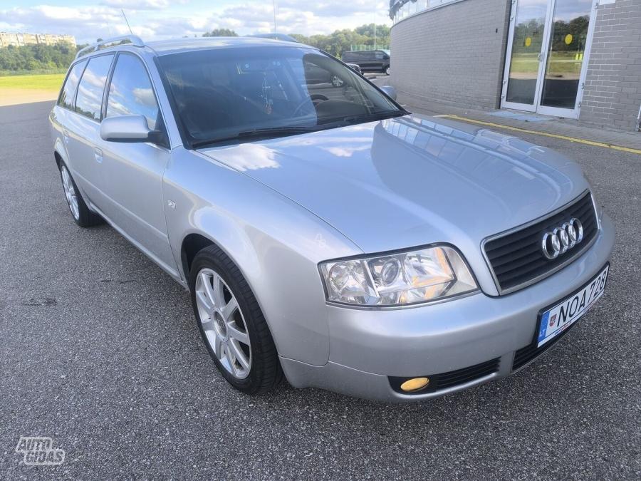 Grey Audi A6 2003 in Vilnius, with an engine capacity of 1.90 L and mileage of 477 thousand km for 2200 €, photo 4 on AUTOMOTO.COM.LV