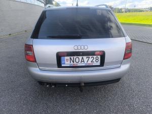 Grey Audi A6 2003 in Vilnius, with an engine capacity of 1.90 L and mileage of 477 thousand km for 2200 €, photo 7 on AUTOMOTO.COM.LV