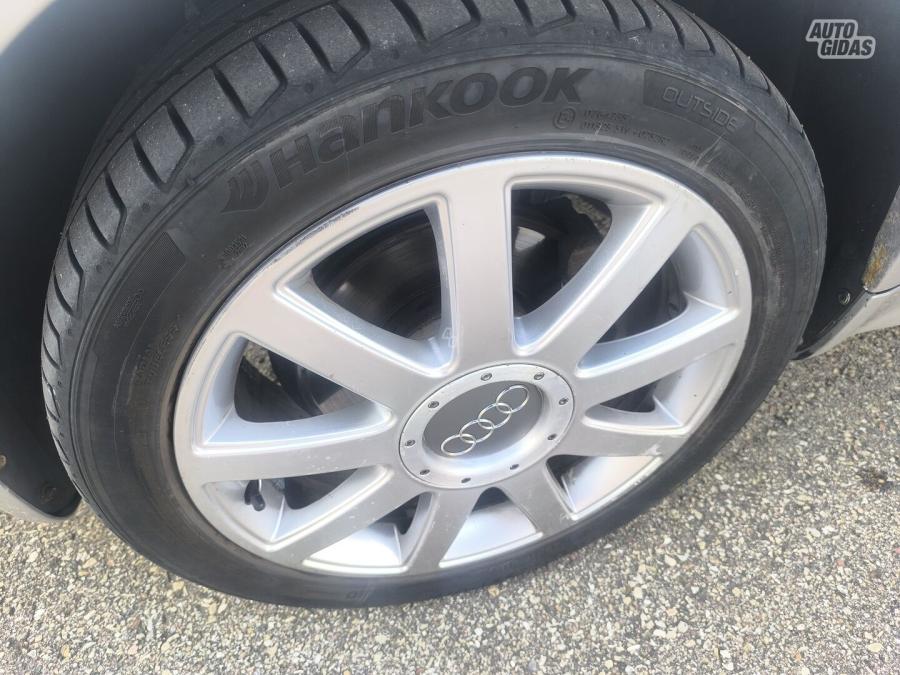 Grey Audi A6 2003 in Vilnius, with an engine capacity of 1.90 L and mileage of 477 thousand km for 2200 €, photo 18 on AUTOMOTO.COM.LV