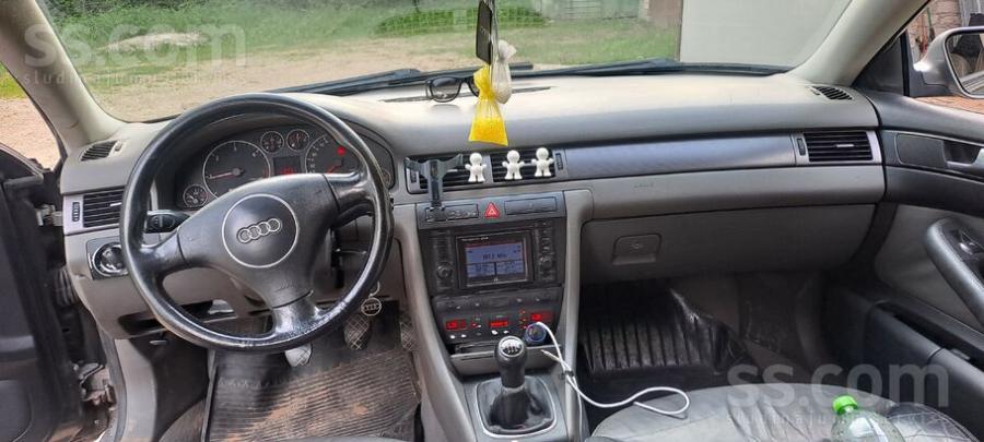 Серый Ауди А6 2003 в Рига, объемом двигателя 1.90 л и пробегом 400 тыс. км за 1850 €, фото 6 на AUTOMOTO.COM.LV