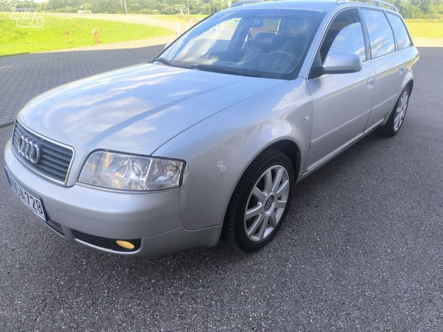 Grey Audi A6 2003 in Vilnius, with an engine capacity of 1.90 L and mileage of 477 thousand km for 1900 €, photo 1 on AUTOMOTO.COM.LV