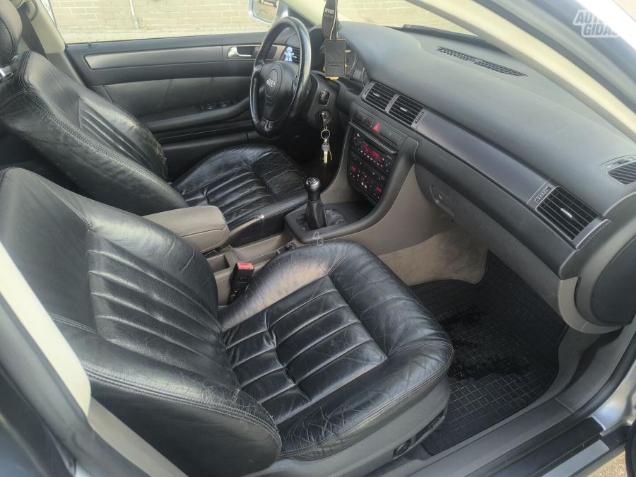 Grey Audi A6 2003 in Vilnius, with an engine capacity of 1.90 L and mileage of 477 thousand km for 1900 €, photo 13 on AUTOMOTO.COM.LV