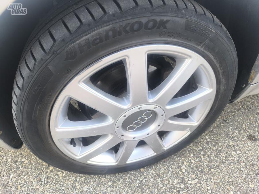 Grey Audi A6 2003 in Vilnius, with an engine capacity of 1.90 L and mileage of 477 thousand km for 1900 €, photo 18 on AUTOMOTO.COM.LV