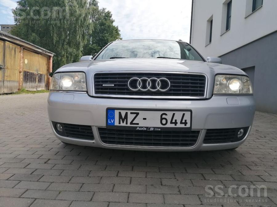 Grey Audi A6 2003 in Balvi, with an engine capacity of 2.50 L and mileage of 252 thousand km for 2700 €, photo 1 on AUTOMOTO.COM.LV