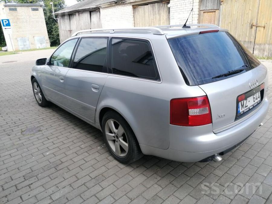 Grey Audi A6 2003 in Balvi, with an engine capacity of 2.50 L and mileage of 252 thousand km for 2700 €, photo 6 on AUTOMOTO.COM.LV