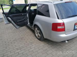 Grey Audi A6 2003 in Balvi, with an engine capacity of 2.50 L and mileage of 252 thousand km for 2700 €, photo 12 on AUTOMOTO.COM.LV