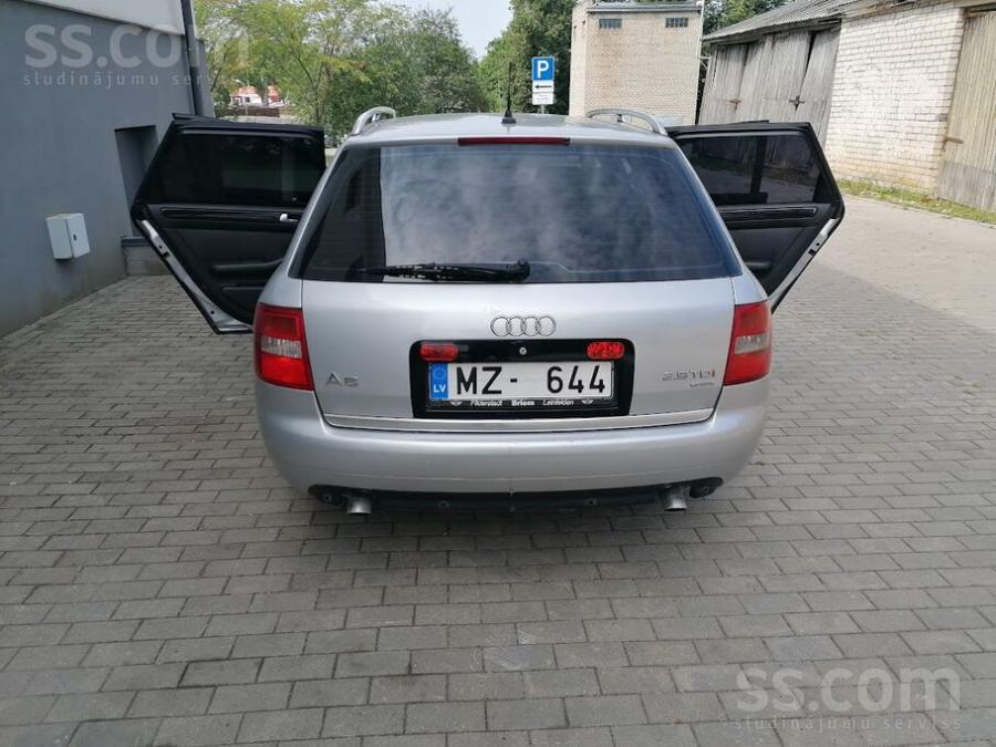 Grey Audi A6 2003 in Balvi, with an engine capacity of 2.50 L and mileage of 252 thousand km for 2700 €, photo 13 on AUTOMOTO.COM.LV