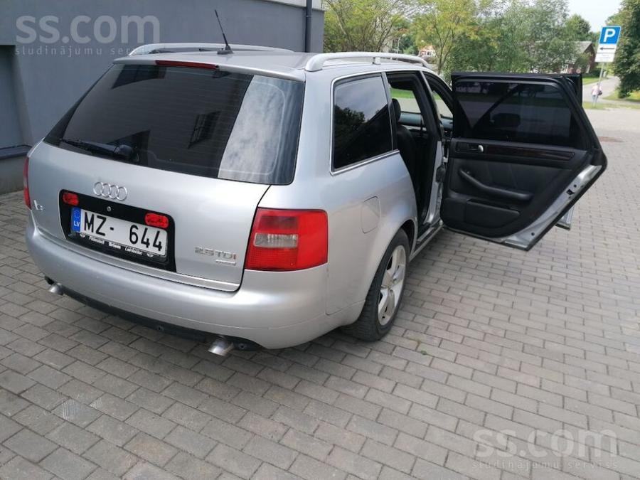 Grey Audi A6 2003 in Balvi, with an engine capacity of 2.50 L and mileage of 252 thousand km for 2700 €, photo 14 on AUTOMOTO.COM.LV