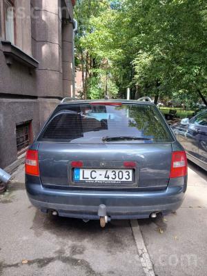 Grey Audi A6 2003 in Riga, with an engine capacity of 1.80 L and mileage of 301 thousand km for 1200 €, photo 3 on AUTOMOTO.COM.LV