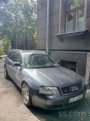 Grey Audi A6 2003 in Riga, with an engine capacity of 1.80 L and mileage of 301 thousand km for 1200 €, photo 4 on AUTOMOTO.COM.LV