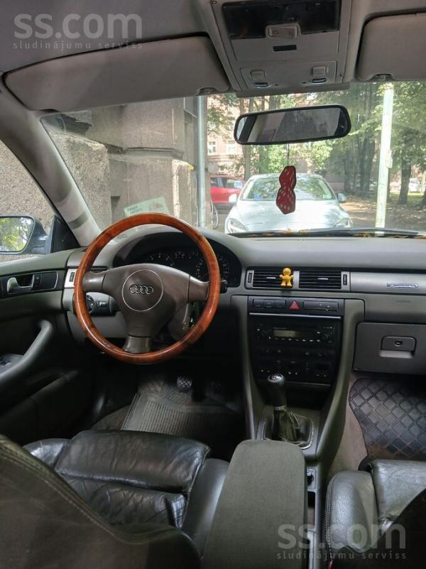 Audi A6 2003 Rīga vietnē Pelēks Audi A6 2003 Rīga, ar dzinēja tilpumu 1.80 L un nobraukumu 301 tūkst. km par 1200 €, foto 9 vietnē AUTOMOTO.COM.LV