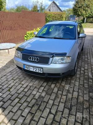 Pelēks Audi A6 2003 Aizkraukle, ar dzinēja tilpumu 1.90 L un nobraukumu 320 tūkst. km par 2500 €, foto  vietnē AUTOMOTO.COM.LV