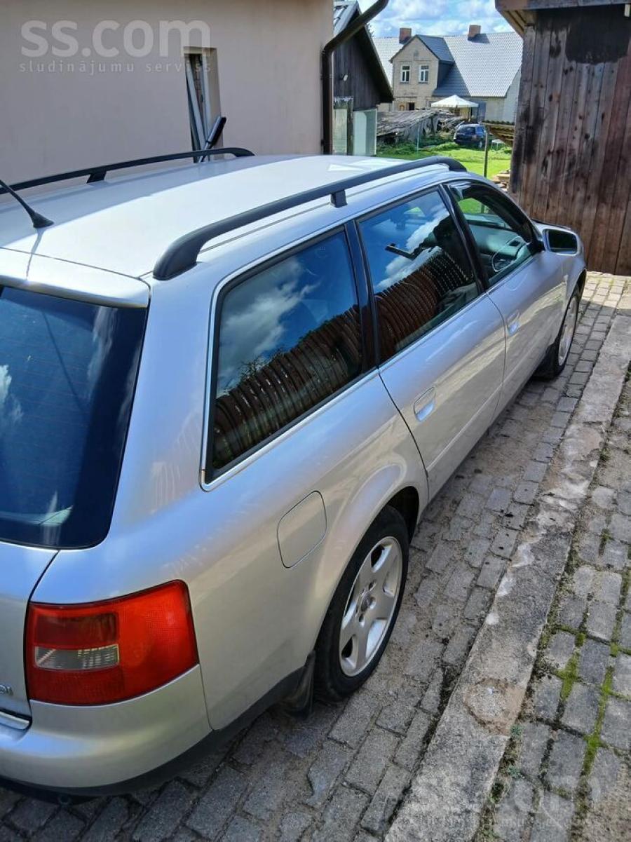Grey Audi A6 2003 in Aizkraukle, with an engine capacity of 1.90 L and mileage of 320 thousand km for 2500 €, photo 3 on AUTOMOTO.COM.LV