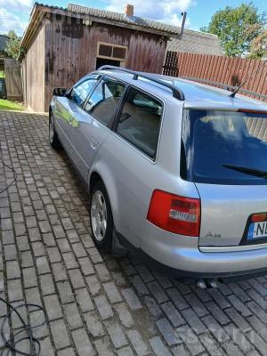Grey Audi A6 2003 in Aizkraukle, with an engine capacity of 1.90 L and mileage of 320 thousand km for 2500 €, photo 4 on AUTOMOTO.COM.LV