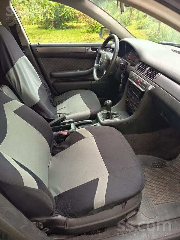 Grey Audi A6 2003 in Ventspils, with an engine capacity of 1.90 L and mileage of 493 thousand km for 1250 €, photo 6 on AUTOMOTO.COM.LV