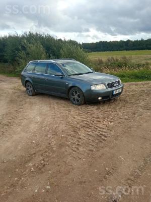 Grey Audi A6 2003 in Ventspils, with an engine capacity of 1.90 L and mileage of 493 thousand km for 1100 €, photo 3 on AUTOMOTO.COM.LV