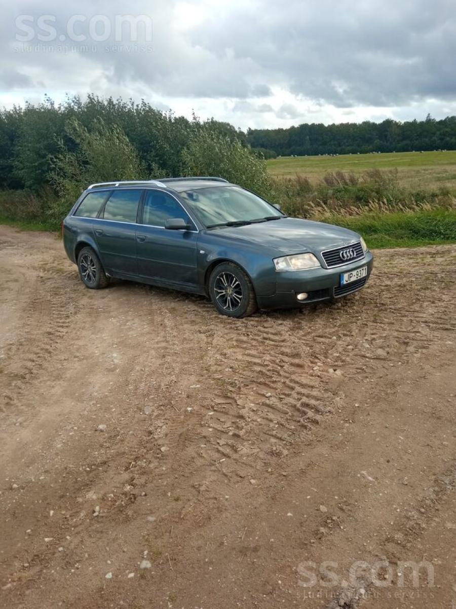 Grey Audi A6 2003 in Ventspils, with an engine capacity of 1.90 L and mileage of 493 thousand km for 1100 €, photo 3 on AUTOMOTO.COM.LV