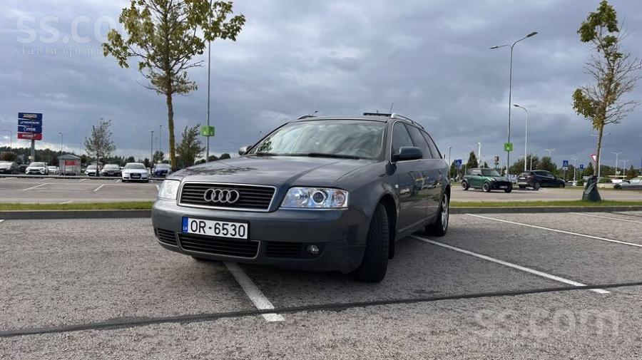 Grey Audi A6 2003 in Riga, with an engine capacity of 1.90 L and mileage of 403 thousand km for 2000 €, photo 1 on AUTOMOTO.COM.LV