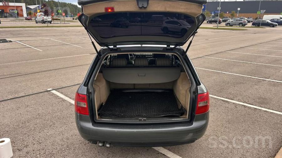 Grey Audi A6 2003 in Riga, with an engine capacity of 1.90 L and mileage of 403 thousand km for 2000 €, photo 8 on AUTOMOTO.COM.LV
