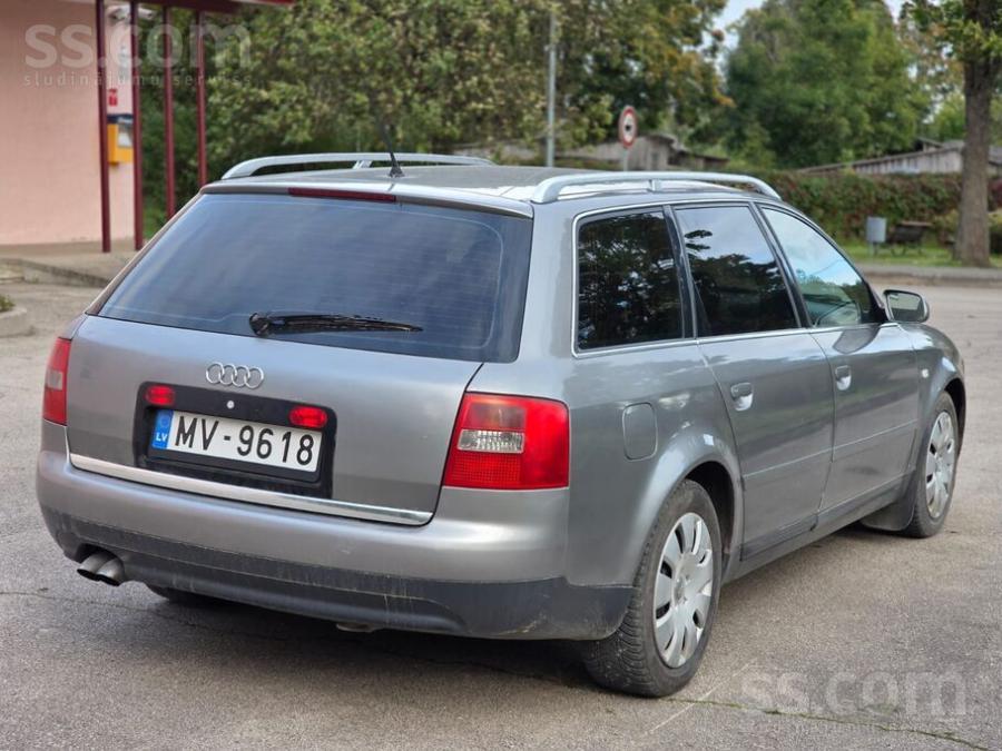 Grey Audi A6 2003 in Rezekne, with an engine capacity of 1.90 L and mileage of 0 thousand km for 1350 €, photo 4 on AUTOMOTO.COM.LV