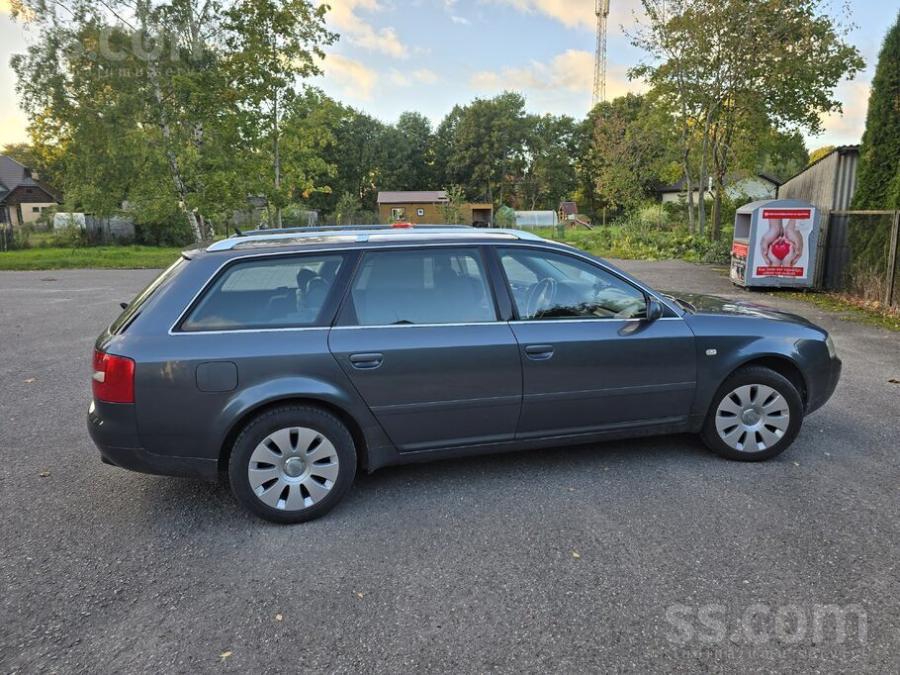 Pelēks Audi A6 2003 Rīga, ar dzinēja tilpumu 1.90 L un nobraukumu 380 tūkst. km par 2100 €, foto 1 vietnē AUTOMOTO.COM.LV