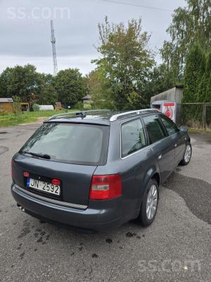 Pelēks Audi A6 2003 Rīga, ar dzinēja tilpumu 1.90 L un nobraukumu 380 tūkst. km par 2100 €, foto 5 vietnē AUTOMOTO.COM.LV