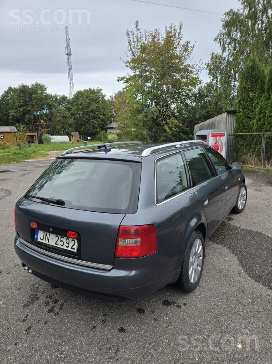 Pelēks Audi A6 2003 Rīga, ar dzinēja tilpumu 1.90 L un nobraukumu 380 tūkst. km par 2100 €, foto 5 vietnē AUTOMOTO.COM.LV