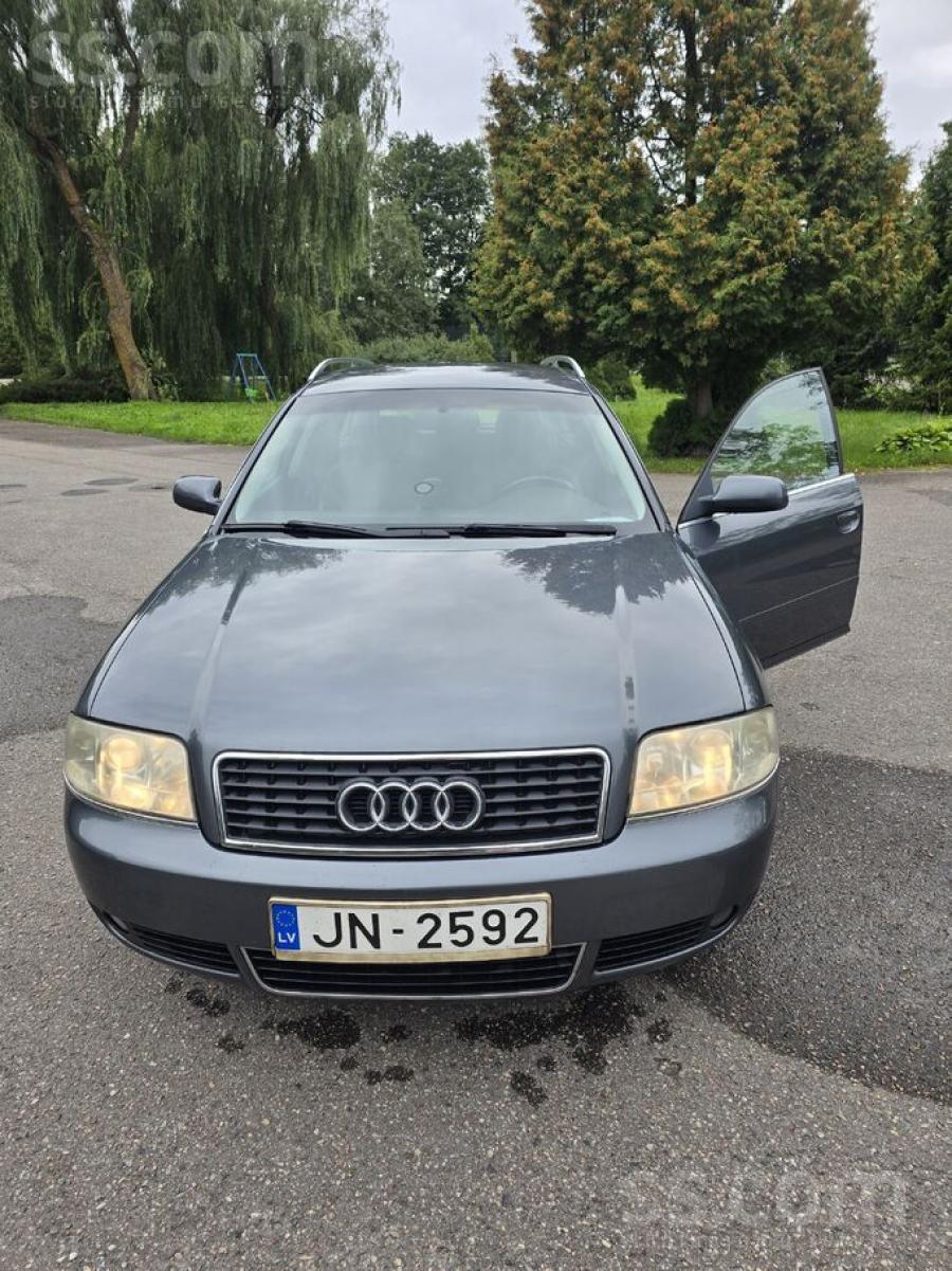 Pelēks Audi A6 2003 Rīga, ar dzinēja tilpumu 1.90 L un nobraukumu 380 tūkst. km par 2100 €, foto 6 vietnē AUTOMOTO.COM.LV