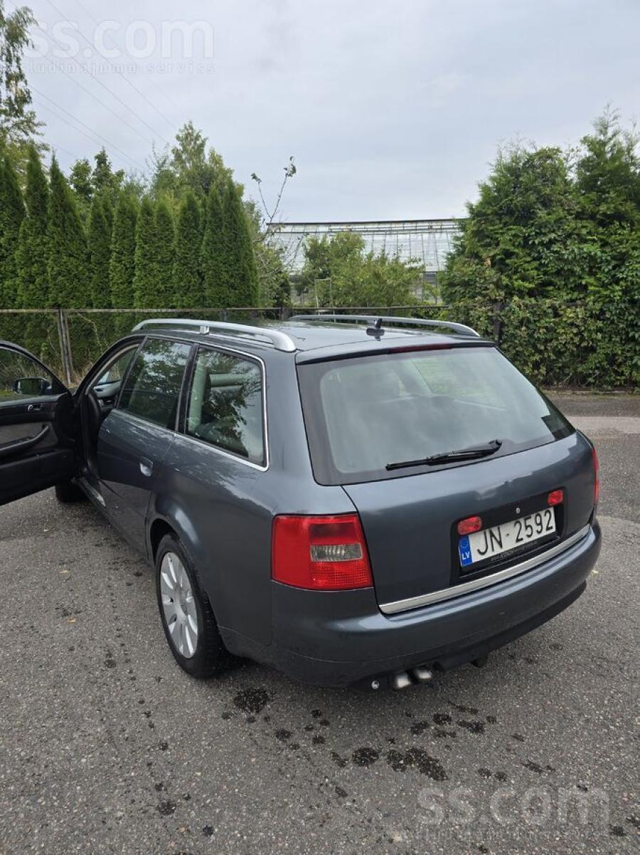 Pelēks Audi A6 2003 Rīga, ar dzinēja tilpumu 1.90 L un nobraukumu 380 tūkst. km par 2100 €, foto 8 vietnē AUTOMOTO.COM.LV