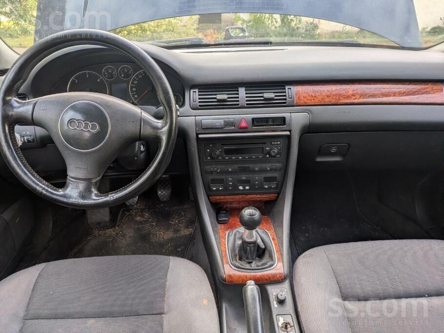 Pelēks Audi A6 2003 Valmiera, ar dzinēja tilpumu 1.90 L un nobraukumu 354 tūkst. km par 980 €, foto 5 vietnē AUTOMOTO.COM.LV