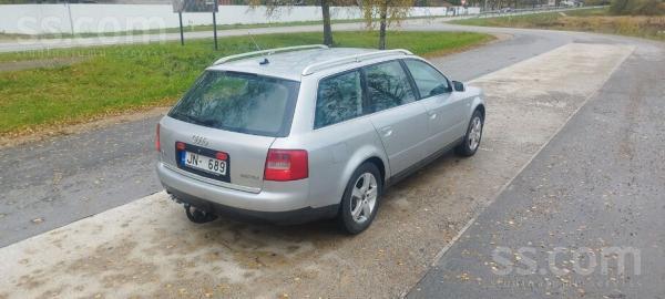 Pelēks Audi A6 2003 Madona, ar dzinēja tilpumu 2.50 L un nobraukumu 360 tūkst. km par 1350 €, foto 5 vietnē AUTOMOTO.COM.LV