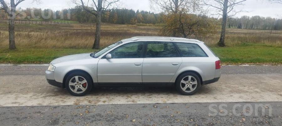 Pelēks Audi A6 2003 Madona, ar dzinēja tilpumu 2.50 L un nobraukumu 360 tūkst. km par 1350 €, foto 7 vietnē AUTOMOTO.COM.LV
