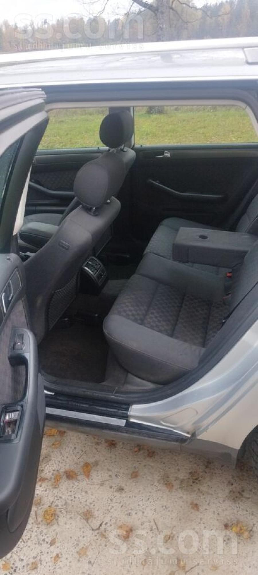 Pelēks Audi A6 2003 Madona, ar dzinēja tilpumu 2.50 L un nobraukumu 360 tūkst. km par 1350 €, foto 8 vietnē AUTOMOTO.COM.LV
