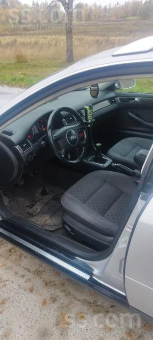 Pelēks Audi A6 2003 Madona, ar dzinēja tilpumu 2.50 L un nobraukumu 360 tūkst. km par 1350 €, foto 9 vietnē AUTOMOTO.COM.LV