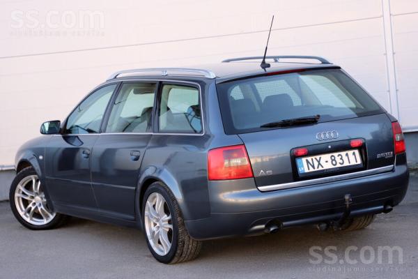 Grey Audi A6 2004 in Tukums, with an engine capacity of 2.50 L and mileage of 0 thousand km for 2750 €, photo 5 on AUTOMOTO.COM.LV
