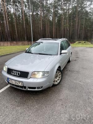 Pelēks Audi A6 2004 Preiļi, ar dzinēja tilpumu 2.50 L un nobraukumu 340 tūkst. km par 1500 €, foto  vietnē AUTOMOTO.COM.LV