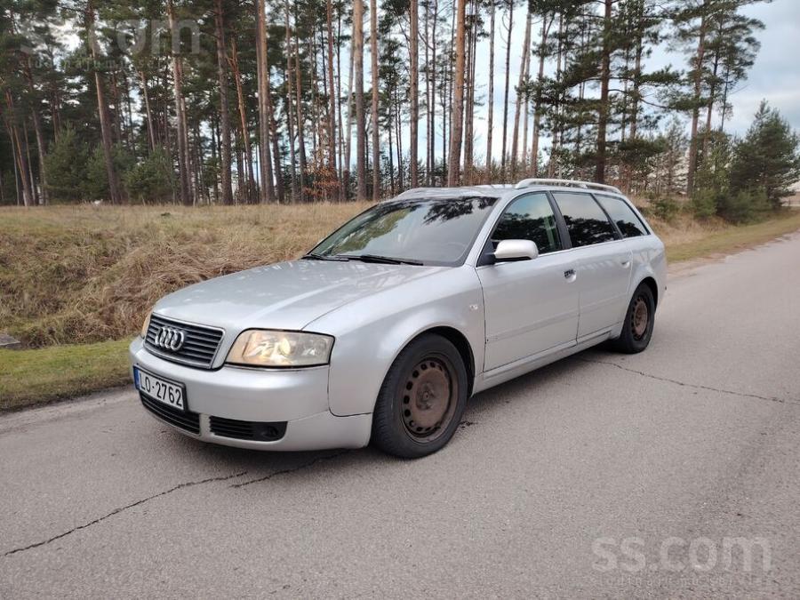 Grey Audi A6 2004 in Ventspils, with an engine capacity of 2.50 L and mileage of 324 thousand km for 1295 €, photo 2 on AUTOMOTO.COM.LV