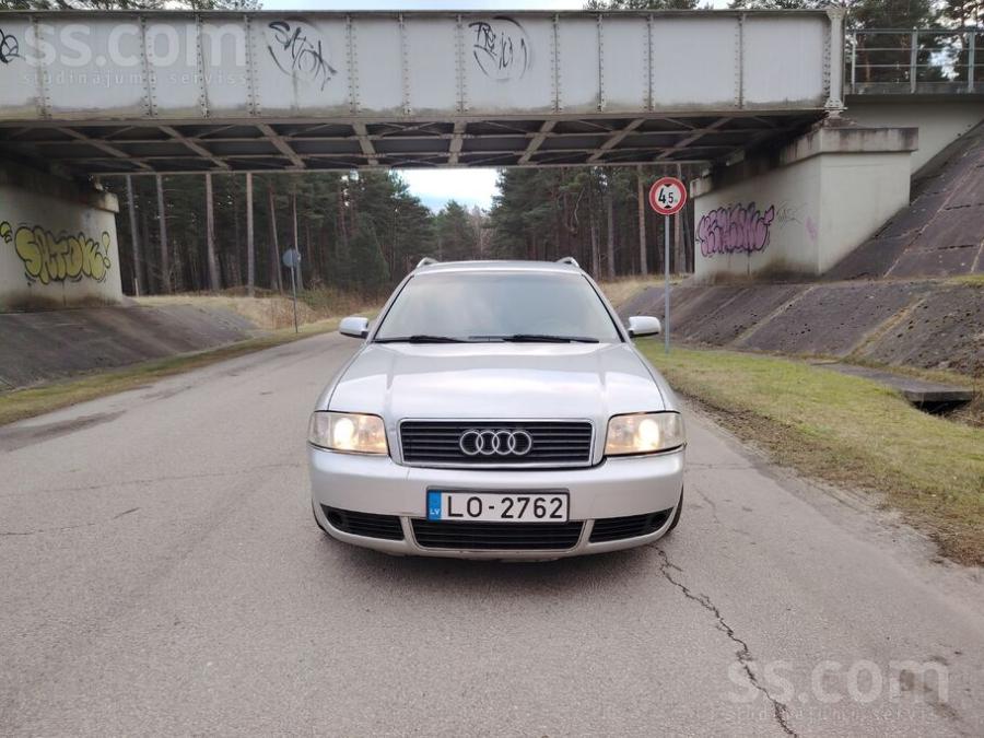 Grey Audi A6 2004 in Ventspils, with an engine capacity of 2.50 L and mileage of 324 thousand km for 1295 €, photo 3 on AUTOMOTO.COM.LV