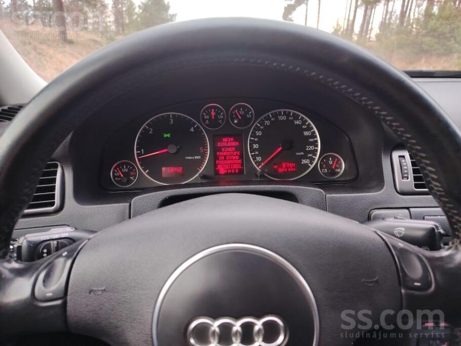 Grey Audi A6 2004 in Ventspils, with an engine capacity of 2.50 L and mileage of 324 thousand km for 1295 €, photo 12 on AUTOMOTO.COM.LV