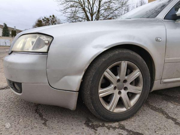 Pelēks Audi A6 2004 Kauņa, ar dzinēja tilpumu 2.50 L un nobraukumu 290 tūkst. km par 800 €, foto 4 vietnē AUTOMOTO.COM.LV