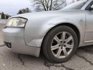 Pelēks Audi A6 2004 Kauņa, ar dzinēja tilpumu 2.50 L un nobraukumu 290 tūkst. km par 800 €, foto 4 vietnē AUTOMOTO.COM.LV