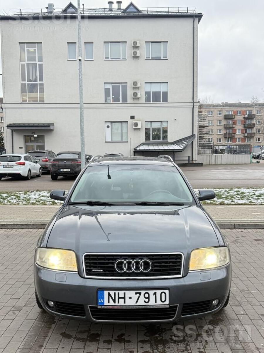 Pelēks Audi A6 2004 Rēzekne, ar dzinēja tilpumu 2.50 L un nobraukumu 343 tūkst. km par 1800 €, foto 1 vietnē AUTOMOTO.COM.LV