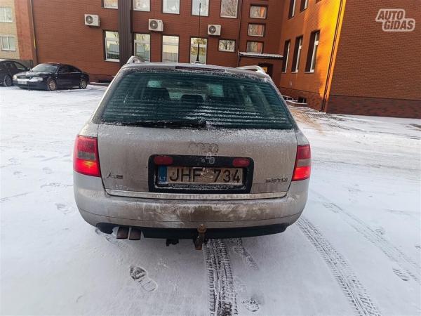 Grey Audi A6 2004 in Vilnius, with an engine capacity of 2.50 L and mileage of 300 thousand km for 1000 €, photo 7 on AUTOMOTO.COM.LV