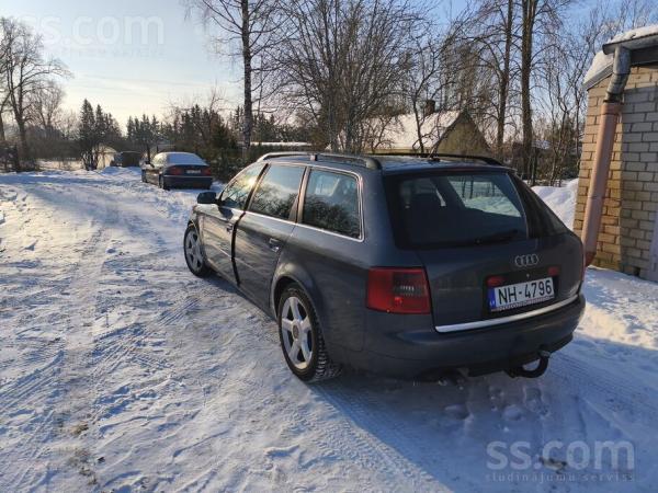 Pelēks Audi A6 2004 Rīga, ar dzinēja tilpumu 2.50 L un nobraukumu 330 tūkst. km par 2700 €, foto 4 vietnē AUTOMOTO.COM.LV