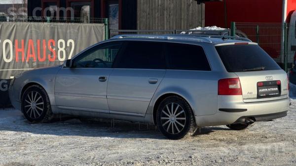 Grey Audi A6 2004 in Liepaja, with an engine capacity of 2.50 L and mileage of 324 thousand km for 1250 €, photo 6 on AUTOMOTO.COM.LV