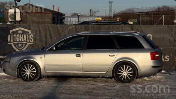 Grey Audi A6 2004 in Liepaja, with an engine capacity of 2.50 L and mileage of 324 thousand km for 1250 €, photo 7 on AUTOMOTO.COM.LV