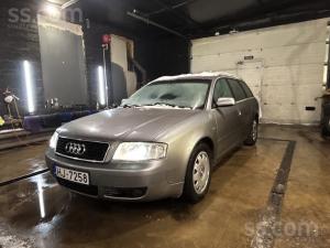 Grey Audi A6 2004 in Kraslava, with an engine capacity of 1.90 L and mileage of 380 thousand km for 1300 €, photo  on AUTOMOTO.COM.LV