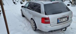 Grey Audi A6 2004 in Vilnius, with an engine capacity of 2.50 L and mileage of 359 thousand km for 2100 €, photo 3 on AUTOMOTO.COM.LV